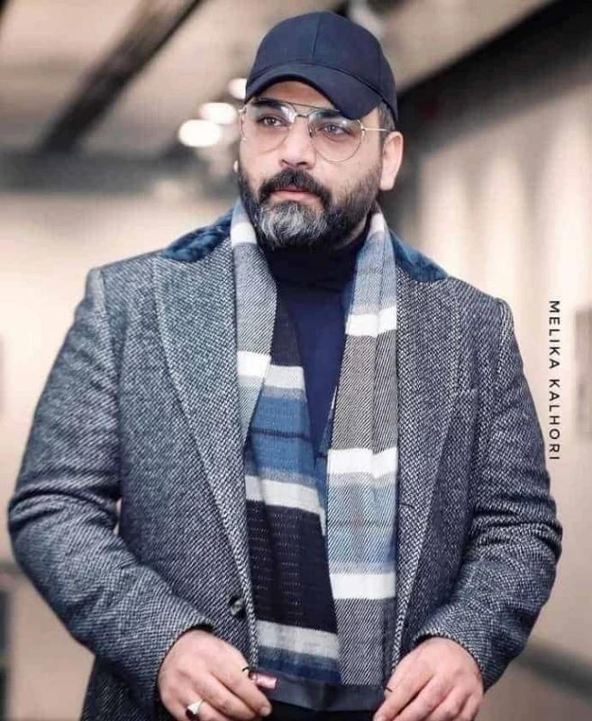 سلفی برفی احسان علیخانی با یک دخترخانم زیبا