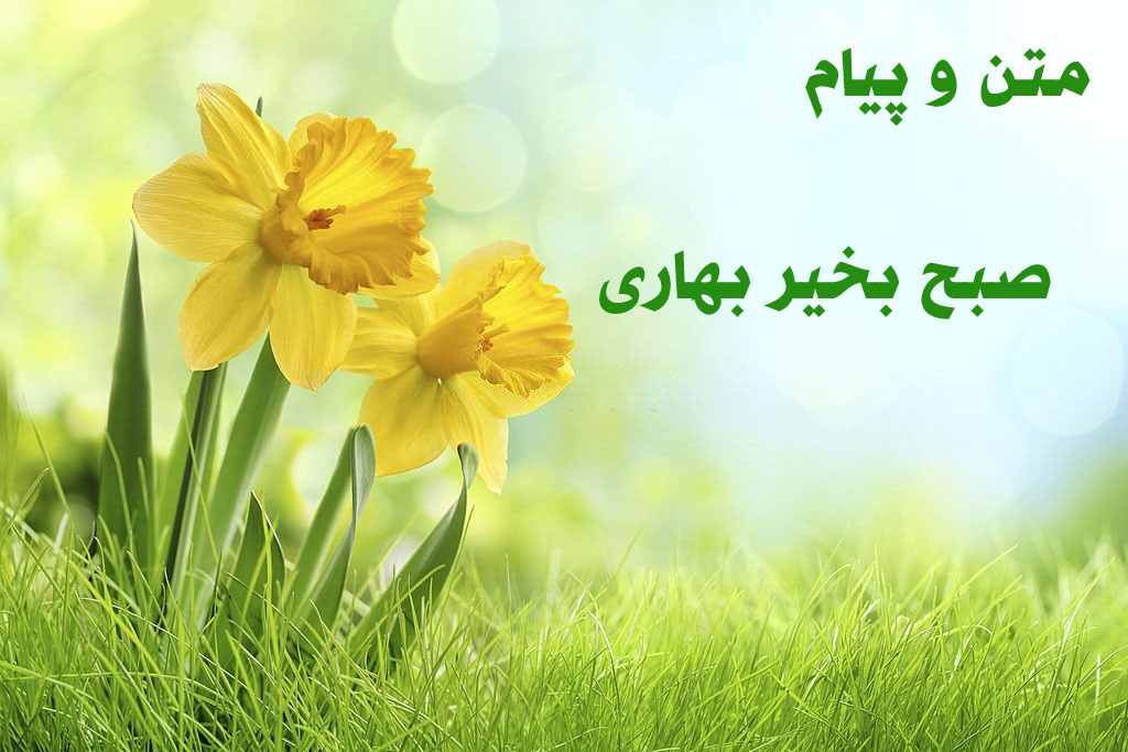 30 متن و پیام دلنشین صبح بخیر بهاری