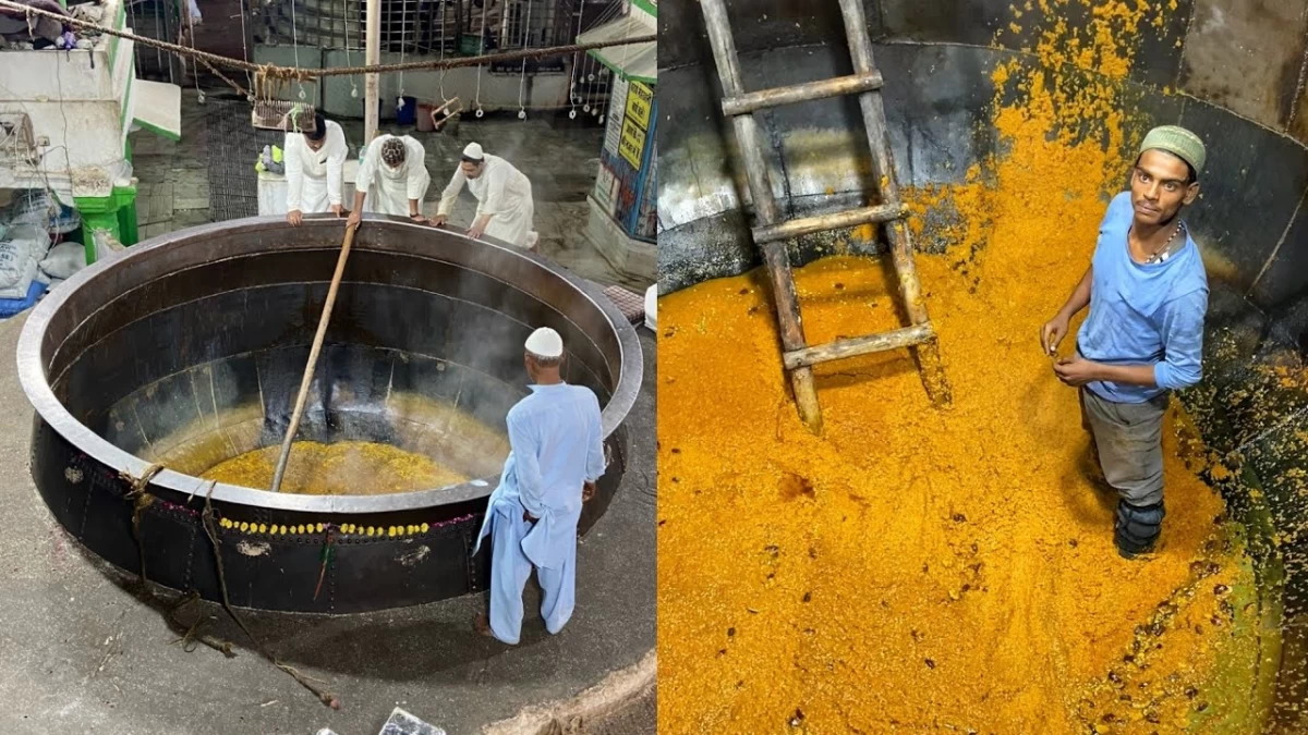 تهیه ۴.۸۰۰ کیلو افطاری عجیب غریب در مراسم افطاری هندوستان