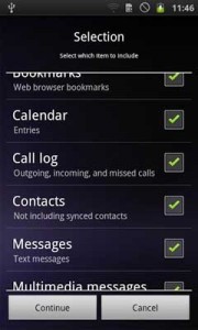 دانلود برنامه تهیه پشتیبان Sprite Backup برای اندروید